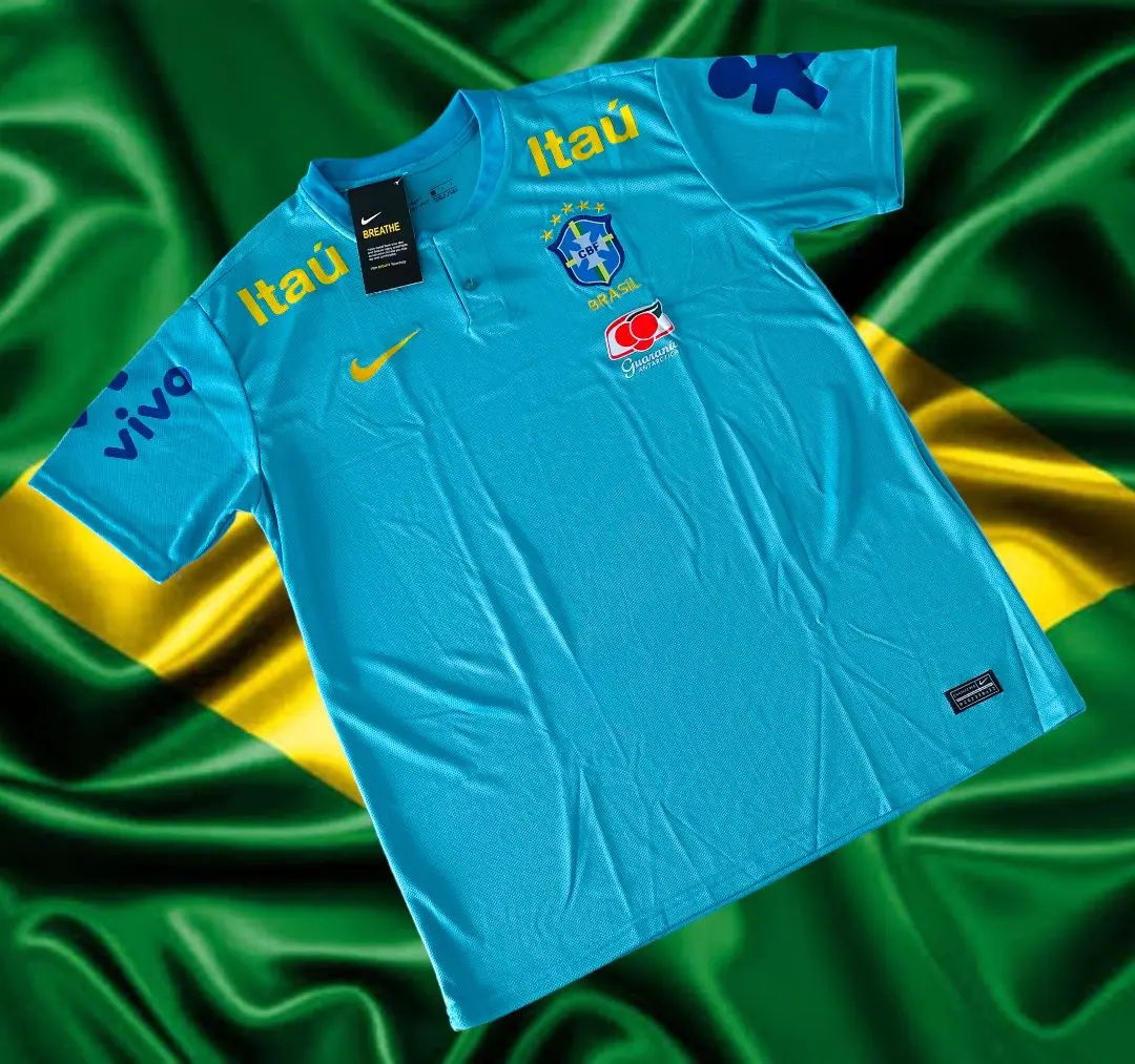 Camisa de Time (Qualidade Nacional Premium) - BRASIL LT10.11 - Uniquess ...