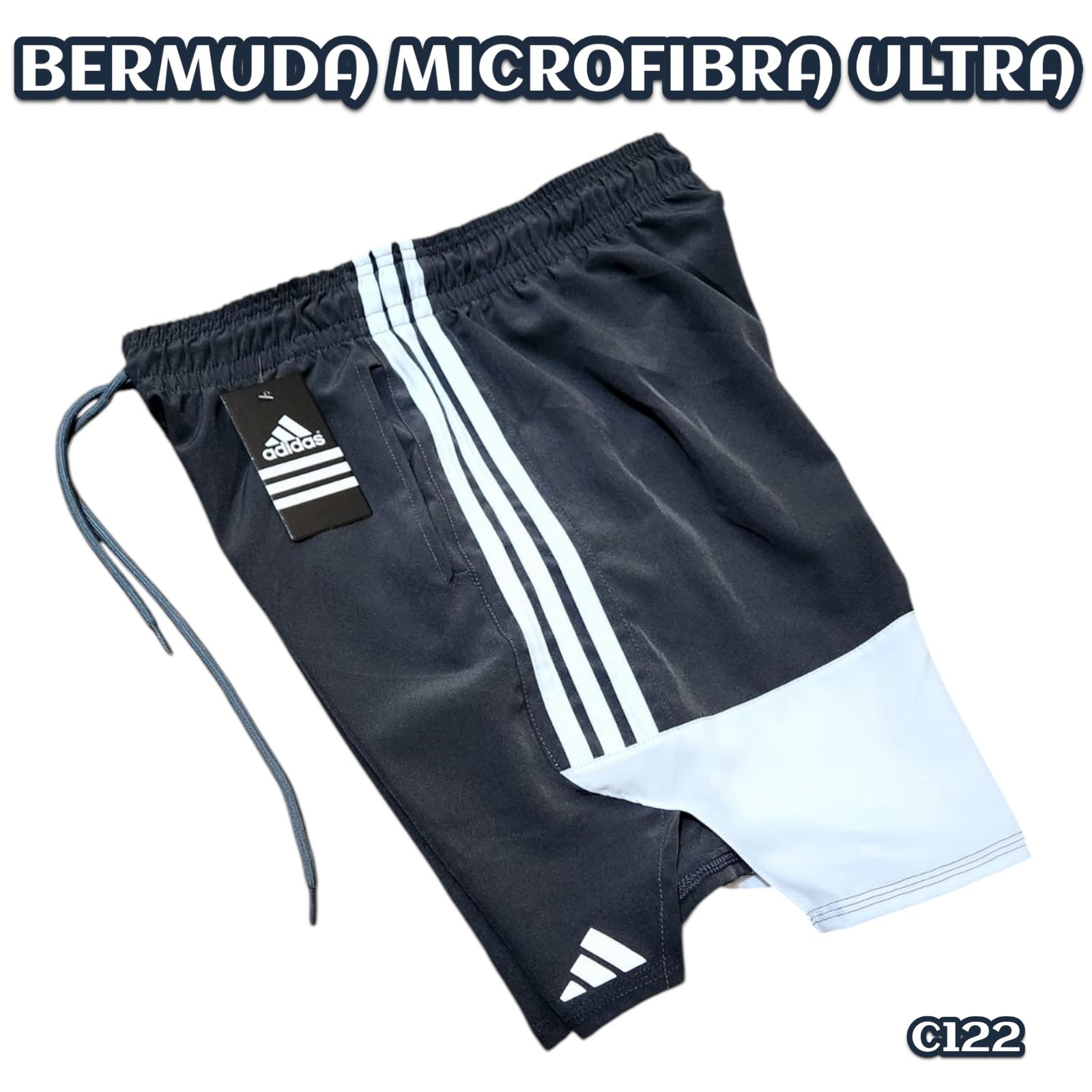 Bermuda Microfibra Ultra (C122) - Uniquess - Loja Virtual