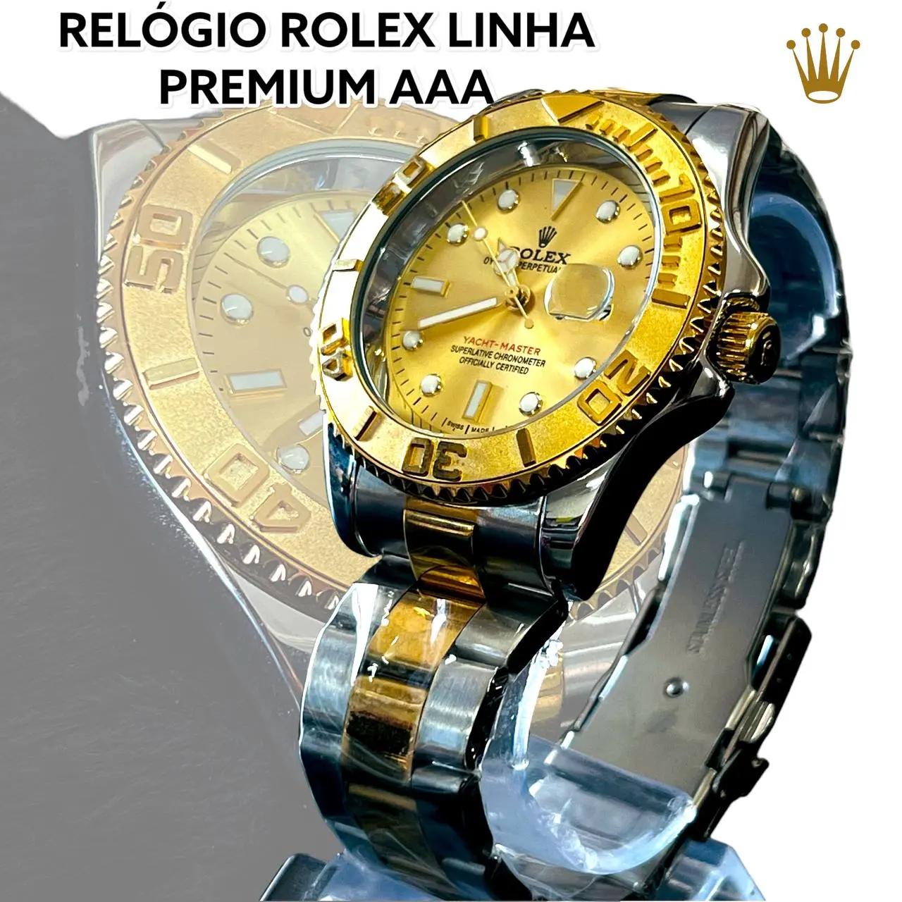 Relógio ROLEX linha PREMIUM AAA - Uniquess - Loja Virtual