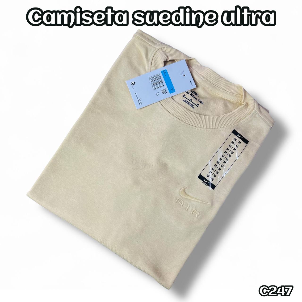 Camiseta Suedine ultra -(C247) ARTE BORDADA LT3A - Uniquess - Loja Virtual